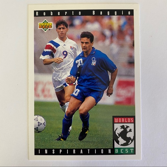 World Best | Other | Rare Roberto Baggio Rookie World Cup Card | Poshmark